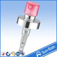 China Green Pink Silver metal and plastic spray pump for perfume bottle for sale
