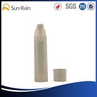 China SUNRAIN 30ml Plastic Airless Pump Bottle with Hot - stamping , Silk - screening for sale