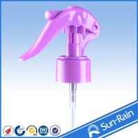 China Custom Color and Models Plastic Mini Trigger Sprayer Purple Red White for sale