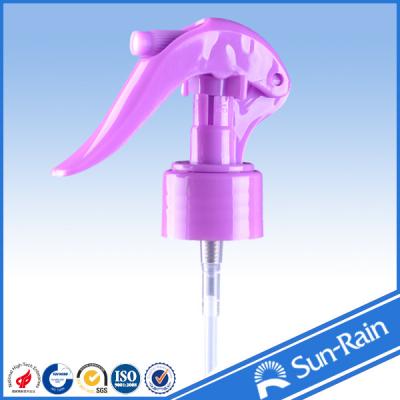 China Custom Color and Models Plastic Mini Trigger Sprayer Purple Red White for sale