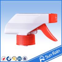 China Quick priming Red White Plastic Trigger Sprayer with  spray / stream nozzles for sale