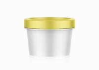 China Mono Pp Plastic Cream Jars Round Plastic Jars 45ml Cream Jars Cosmetic Packaging for sale