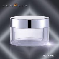 China Empty makeup jars PETG cosmetic jars 5g 15g 30g 50g 80g 100g SR-2387 for sale