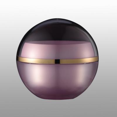 China Customized  Cute round PMMA empty luxury cosmetic jars SR-2365B for sale