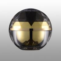 China Customized  Cute round PMMA empty luxury cosmetic jars SR-2365B for sale