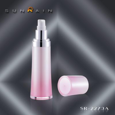 China Sunrain cosmetic airless small lotion bottles 15ml - 100ml Capacity for sale