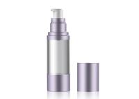 China AS Airless Pump Bottle Transparent 15ml 30ml 50ml Refillable Airless Bottle for sale