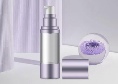 China AS Airless Pump Bottle Transparent 15ml 30ml 50ml Refillable Airless Bottle for sale