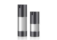 China Plastic 1 Oz Airless Pump Bottle Personal Care Essence Cream Bottle for sale