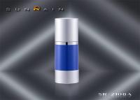 China Aluminum cap clear pump bottles with pump dispensers , SR - 2108A for sale
