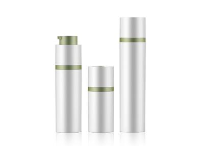 China White 30ml 50ml Cosmetic Rotating Bottle For Skincare packaging for sale
