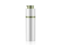 China White 30ml 50ml Cosmetic Rotating Bottle For Skincare packaging for sale