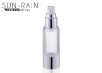 China Colorful 15ml 3oml 50ml Airless Pump Bottle SR - 2108B , Plastic Cap for sale