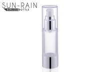 China Colorful 15ml 3oml 50ml Airless Pump Bottle SR - 2108B , Plastic Cap for sale