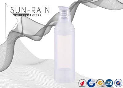 China SR-2111A Customized PP airless pump cosmetic packaging bottle with plastic pump for sale