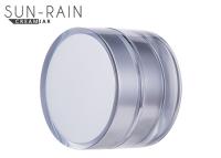China Silver multiple capacity cosmetic cream jars Plastic empty containers SR-2309A for sale