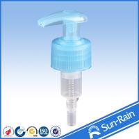 China PP cosmetic pump dispenser ribbed smooth aluminium 2.0cc high dosage  SR-304 for sale