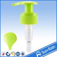 China High viscosity liquid plastic bottle pumps ribbed smooth aluminium SR-310H1(N)-HV for sale