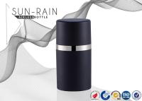 China Black AS airless cosmetic bottles 30ml 50ml 80ml , empty cosmetic container SR-2156B for sale
