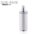 China PP ABS Cosmetic lotion plastic pump bottles container silver color 0.23cc SR-2271A for sale