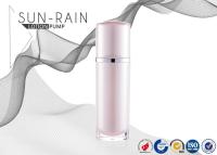 China Plastic empty lotion bottle 30ml 50ml PMMA material with pump sprayer SR-2274A for sale