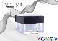 China SUNRAIN PMMA Empty Plastic Cosmetic Jars 15ml 30ml 50ml SR-2305A for sale