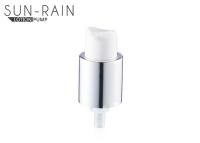 China Bottle Pump Tops / Lotion Dispenser Pump silver ergonomic shape for cosmetic bottle SR-0805 for sale