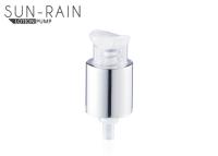 China Bottle Pump Tops / Lotion Dispenser Pump silver ergonomic shape for cosmetic bottle SR-0805 for sale