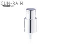China Bottle Pump Tops / Lotion Dispenser Pump silver ergonomic shape for cosmetic bottle SR-0805 for sale