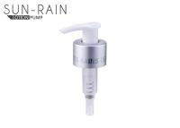 China PP Material Plastic lotion dispenser pump ribbed smooth aluminum 1.2cc SR-303 for sale