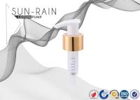 China PP Material Plastic lotion dispenser pump ribbed smooth aluminum 1.2cc SR-303 for sale