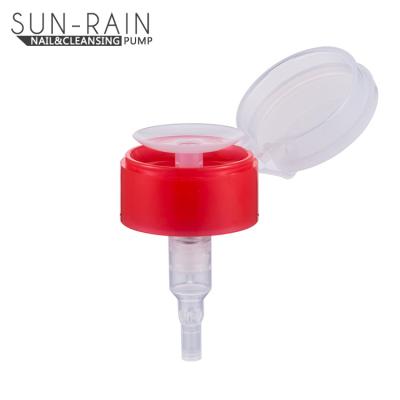 China Plastic nail polish remover pump with out spring nail dispenser  SR-705B for sale
