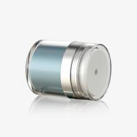 China Double Wall Acrylic Refillable Airless Bottle Cream Jars For Cream for sale