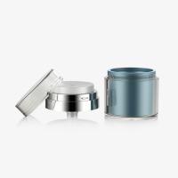 China Double Wall Acrylic Refillable Airless Bottle Cream Jars For Cream for sale