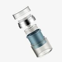 China Double Wall Acrylic Refillable Airless Bottle Cream Jars For Cream for sale