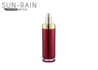 China Customized color round lotion bottle 15/30/50/120ml with lotion pump SR-2280A for sale
