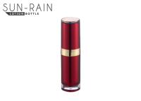 China Red lotion bottles luxury round jar face cream bottle with PMMA Material SR-2280A for sale