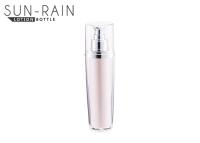 China 30ml 50ml 100ml Empty lotion bottles SR-2282A Pink lotion pump bottle for sale