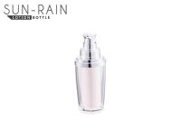 China 30ml 50ml 100ml Empty lotion bottles SR-2282A Pink lotion pump bottle for sale
