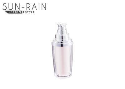 China 30ml 50ml 100ml Empty lotion bottles SR-2282A Pink lotion pump bottle for sale