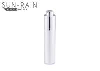 China Acrylic lotion airless cosmetic bottles pp inner bottle pp activator SR-2123A for sale