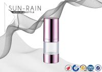 China ABS Lotion Airless Pump Bottle cosmetic packaging 15ml 30ml 50ml SR-2108D for sale