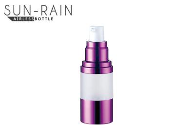 China Alum airless lotion bottle with different head caps pp material SR-2108J for sale