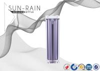 China Acrylic airless pump bottle square PP inner bottle 15ml 30ml 50ml SR-2174A for sale