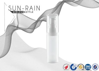 China PP Airless Pump bottle 30ml custom color AS cap airless lotion bottles SR-2180A for sale