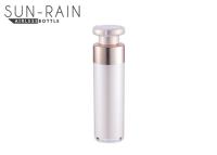 China Plastic PMMA 15ml airless pump bottles round lotion pump bottles SR-2278B for sale
