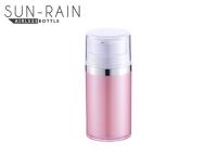 China Pink airless cosmetic bottle lotion bottle packaging 15ml 30ml 50ml SR-2356 for sale