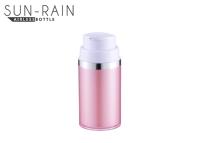 China Pink airless cosmetic bottle lotion bottle packaging 15ml 30ml 50ml SR-2356 for sale