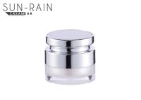 China Custom empty cream jar 15g 30g PMMA skin care empty makeup jars  SR-23A5 for sale