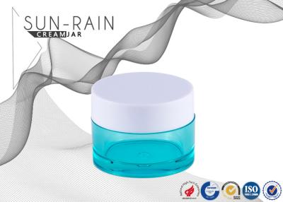 China Customized Color Round Plastic Cosmetic Jars PETG volume PE disc SR-2387 for sale